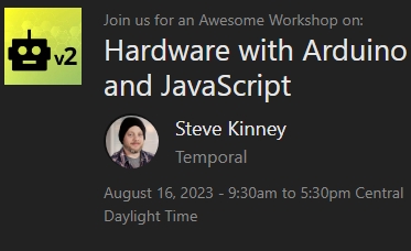 Аппаратное обеспечение с Arduino и JavaScript | frontendmasters