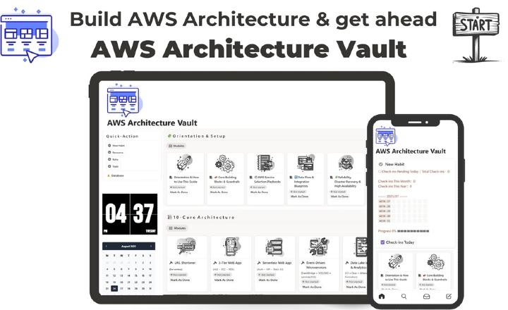 AWS Architecture Vault — Хранилище учебных проектов | Cloud dude (yourclouddude)