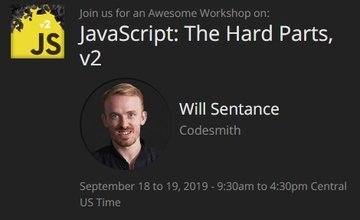 JavaScript: Жесткие Части, v2 - Видеоуроки | codesmith.io
