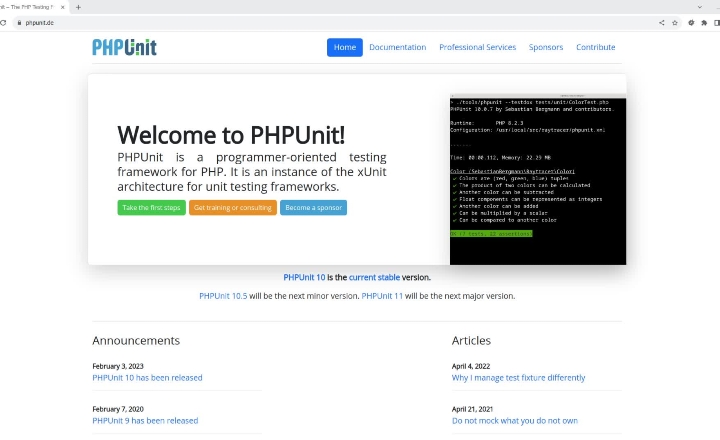 Как работает PHPUnit | deworker.pro