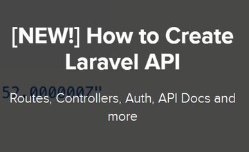 Как создать Laravel API | laraveldaily.com