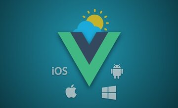 Приложение Weather с Vue JS и Quasar (Mobile, Desktop и Web) | udemy