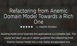 Рефакторинг от Anemic Domain Model в Rich - Видеоуроки | pluralsight
