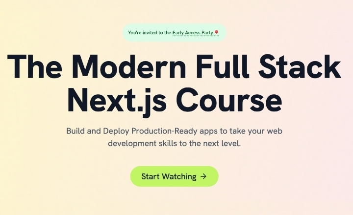 Современный Full Stack: изучаем Next.js | Ankita Kulkarni