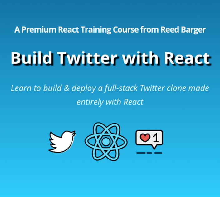 Создайте Twitter с помощью React | Reed Barger